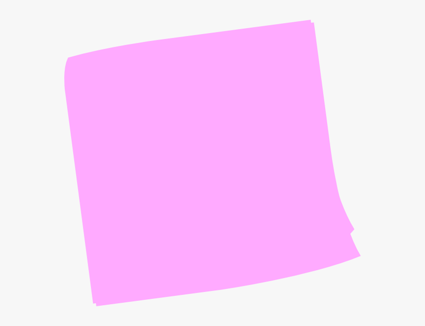 Pink Post It Clip Art At Clker - Post It Pink Png, Transparent Png ...
