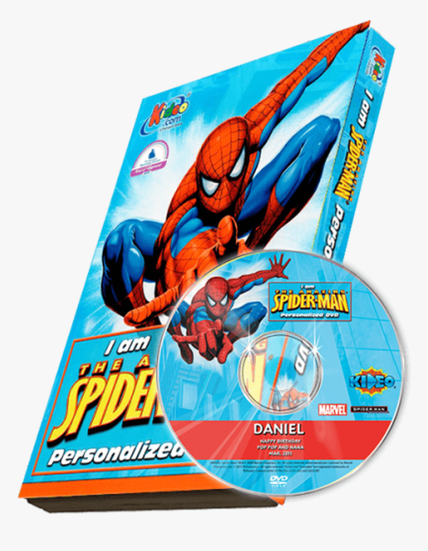 Marvel's Spider Man Dvd Us, HD Png Download , Transparent Png Image ...
