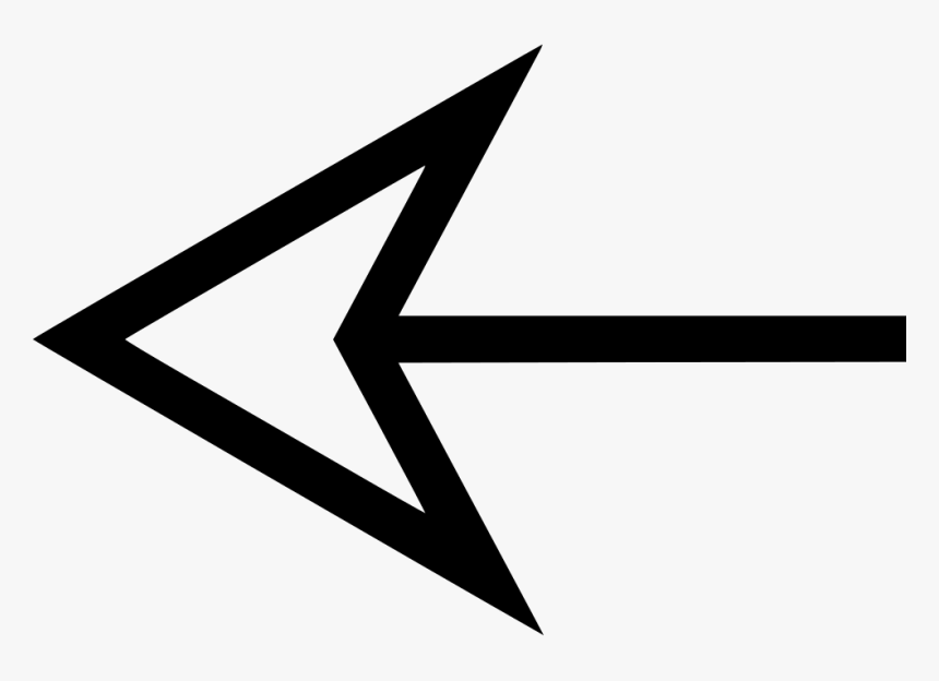 Back Backwards Arrow - Triangle, HD Png Download , Transparent Png ...