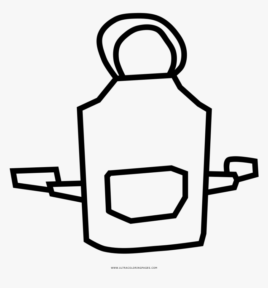 Apron Coloring Page