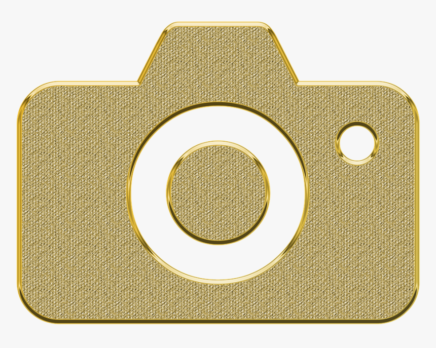 Camera Photo Icon Free Picture - Golden Camera Icon Transparent, HD Png ...