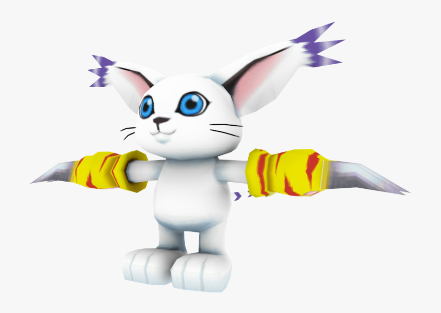 Download Zip Archive - Digimon Gatomon Model Sheet, HD Png Download ...