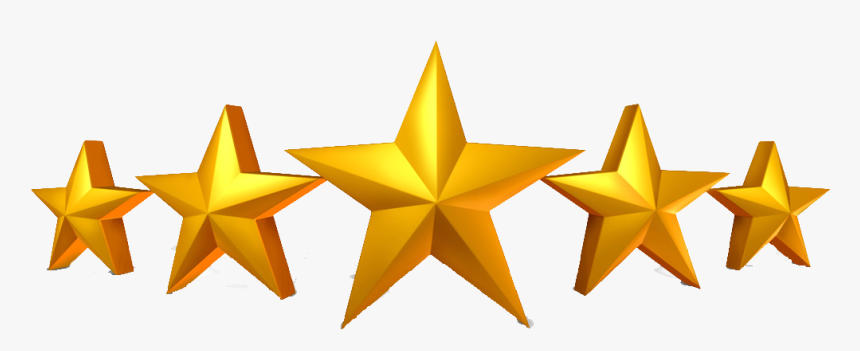 5 Gold Stars Png