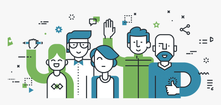 Transparent Social Media People Png - Graphic Designer Png, Png ...