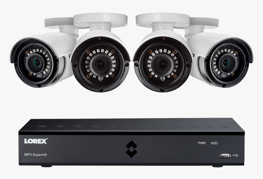 4-camera Security System With 1tb Digital Video Recorder - Lorex Super ...