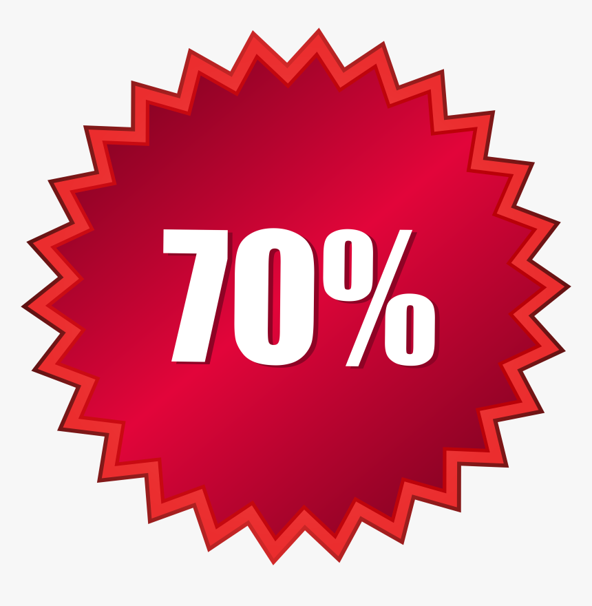 70 Off Sale Label Png Clip Art Image 70 Clipart Transparent Png