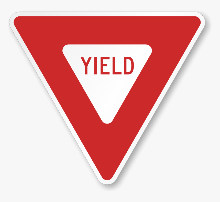 Blank Street Signs Png - Three Sided Traffic Sign, Transparent Png ...