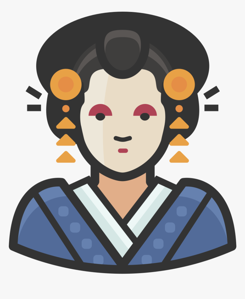Traditional Japanese Woman Icon - Traditional Japanese Music Icon, HD ...