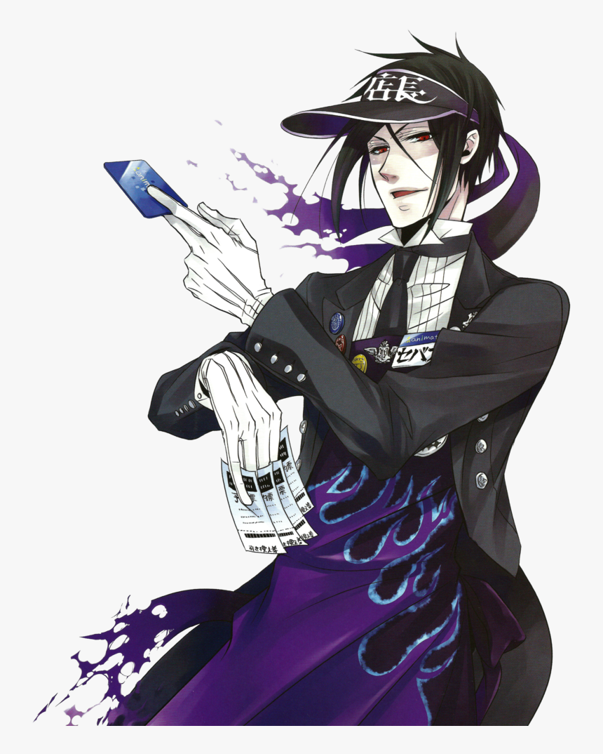 Sebastian Michaelis Official Art, HD Png Download , Transparent Png ...