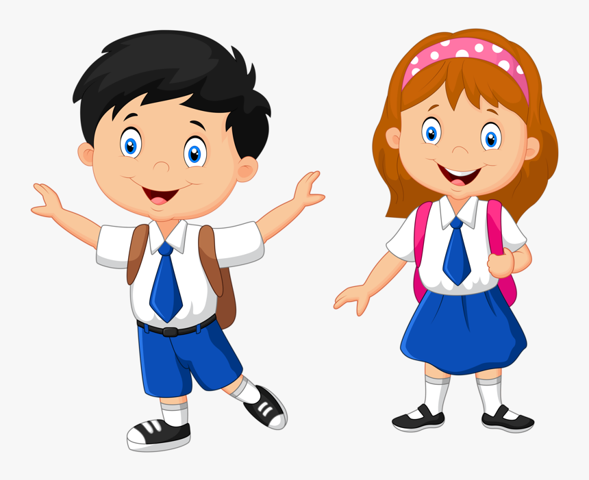 School Children Clipart, HD Png Download , Transparent Png Image - PNGitem