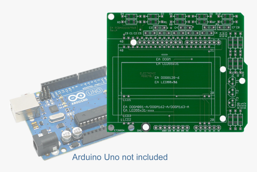Pcbarddog7565 Mit Arduino - Electronic Component, HD Png Download ...