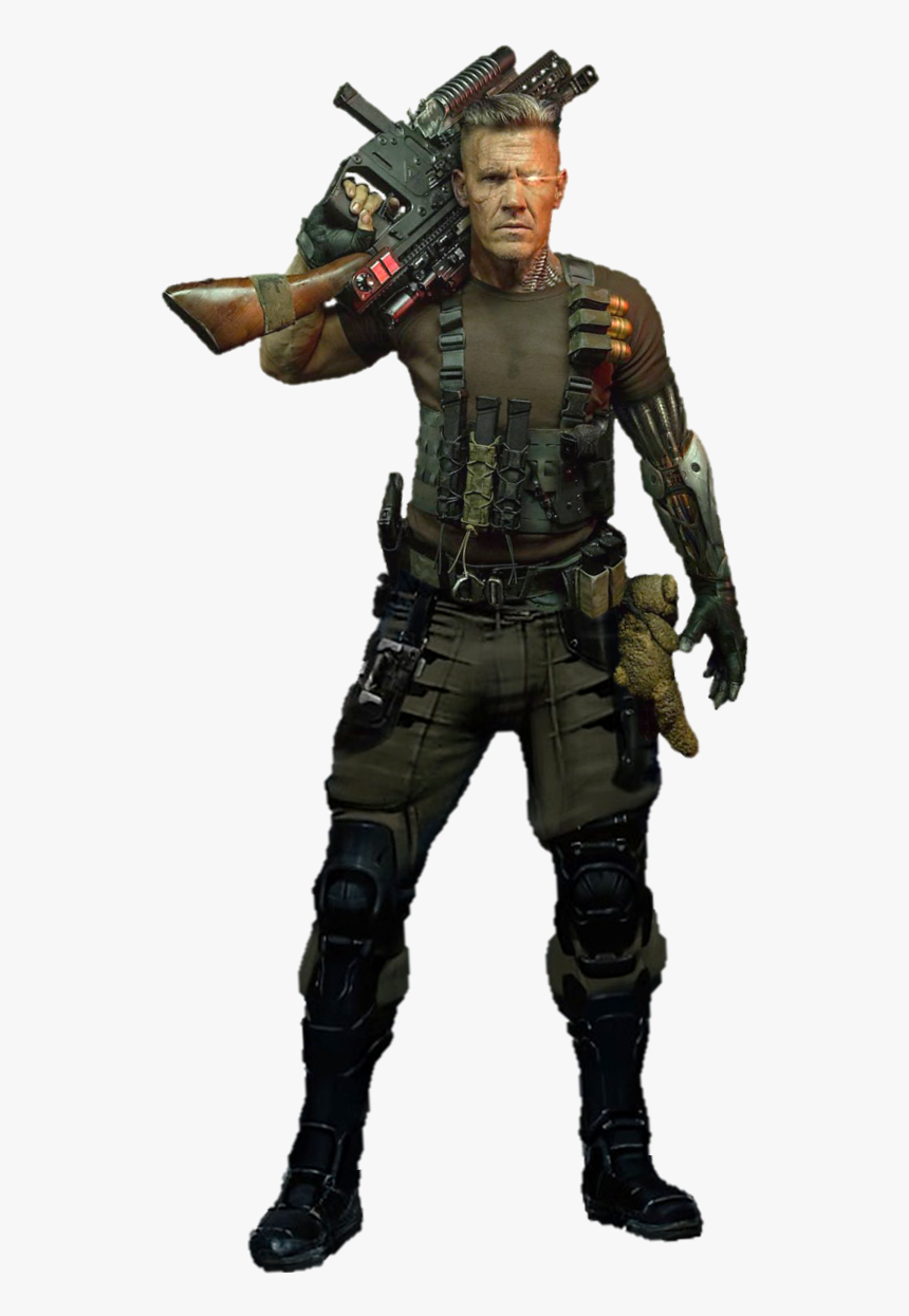 Cable Deadpool 2 Full Body, HD Png Download , Transparent Png Image ...