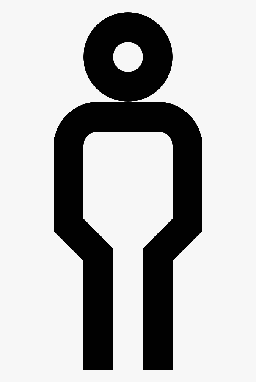 Male Vector Man Symbol - Traffic Sign, HD Png Download , Transparent ...