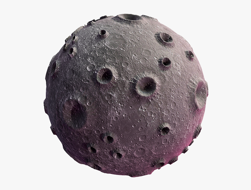 Full Moon Impact Crater Illustration - Crater Png, Transparent Png ...