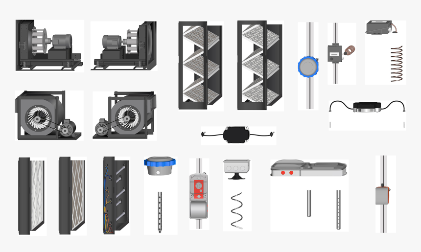 Hvac Symbols 3d, HD Png Download , Transparent Png Image - PNGitem