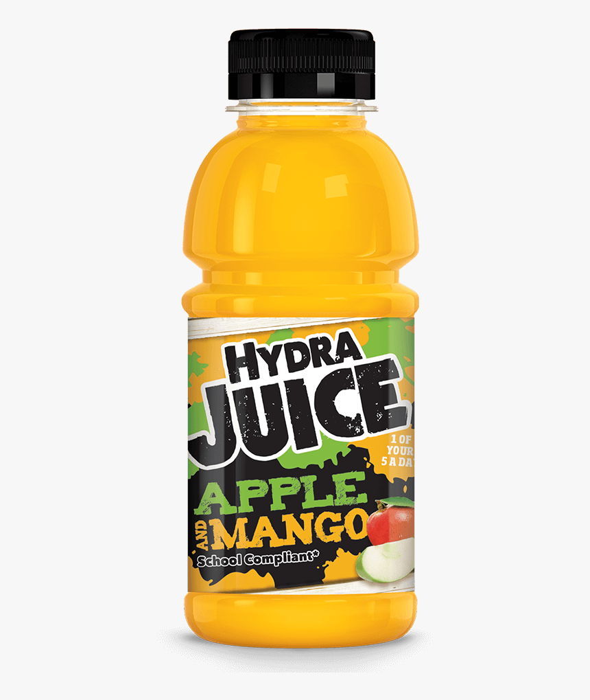 Hydra Juice 50% Apple And Mango Juice Drink - Plastic Bottle, HD Png ...