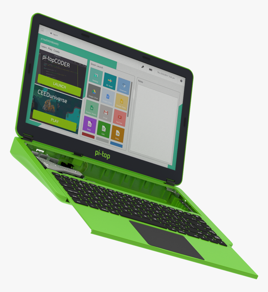 Pi Top Laptop, HD Png Download , Transparent Png Image - PNGitem