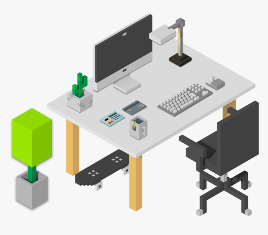 Office - Isometric Office Png, Transparent Png , Transparent Png Image ...