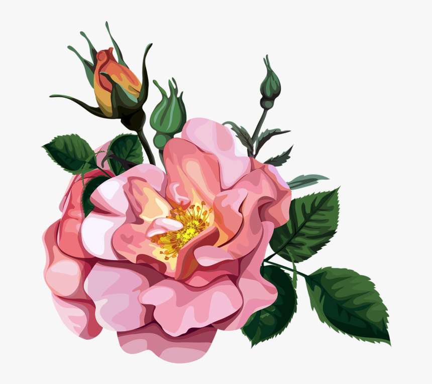 Rose Bouquet Cli̇part Transparent - Flower Transparent Design Clipart ...