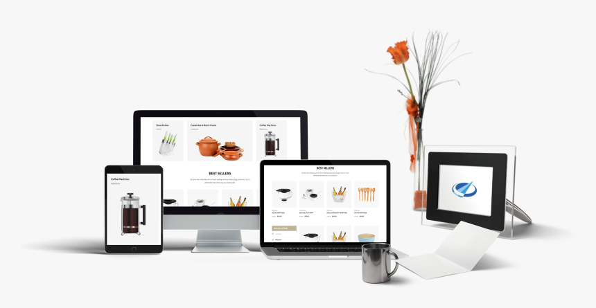 Transparent Responsive Web Design Png - Responsive Web Page Png, Png ...