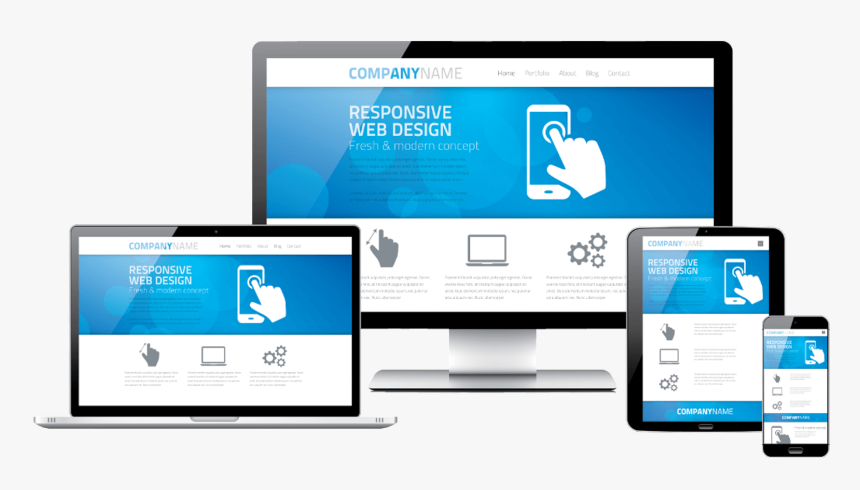 Responsive Website Design, HD Png Download , Transparent Png Image ...