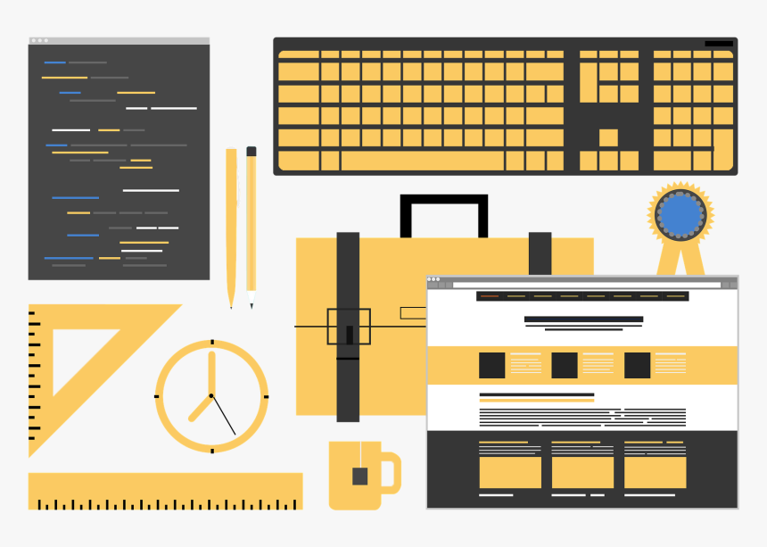 Developer Web Background Transparent, HD Png Download , Transparent Png ...