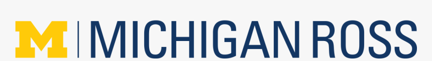 University Of Michigan Ross School Of Business Logo, HD Png Download ...