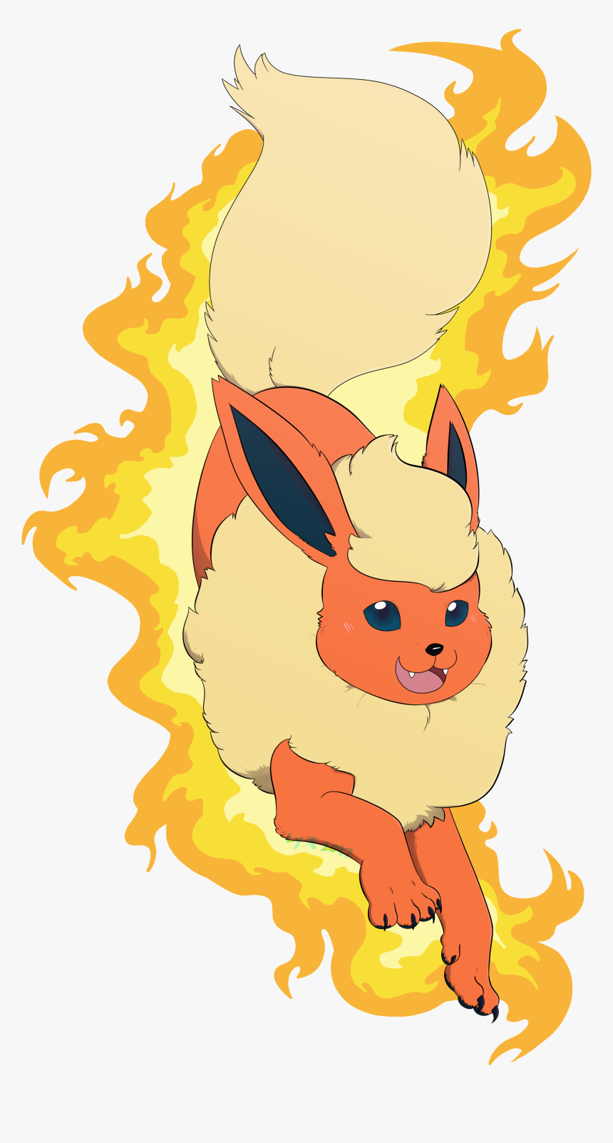 Flareon , Png Download - Cartoon, Transparent Png , Transparent Png ...