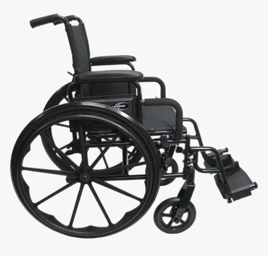 Wheelchair Side View - Transparent Wheelchair Png, Png Download ...