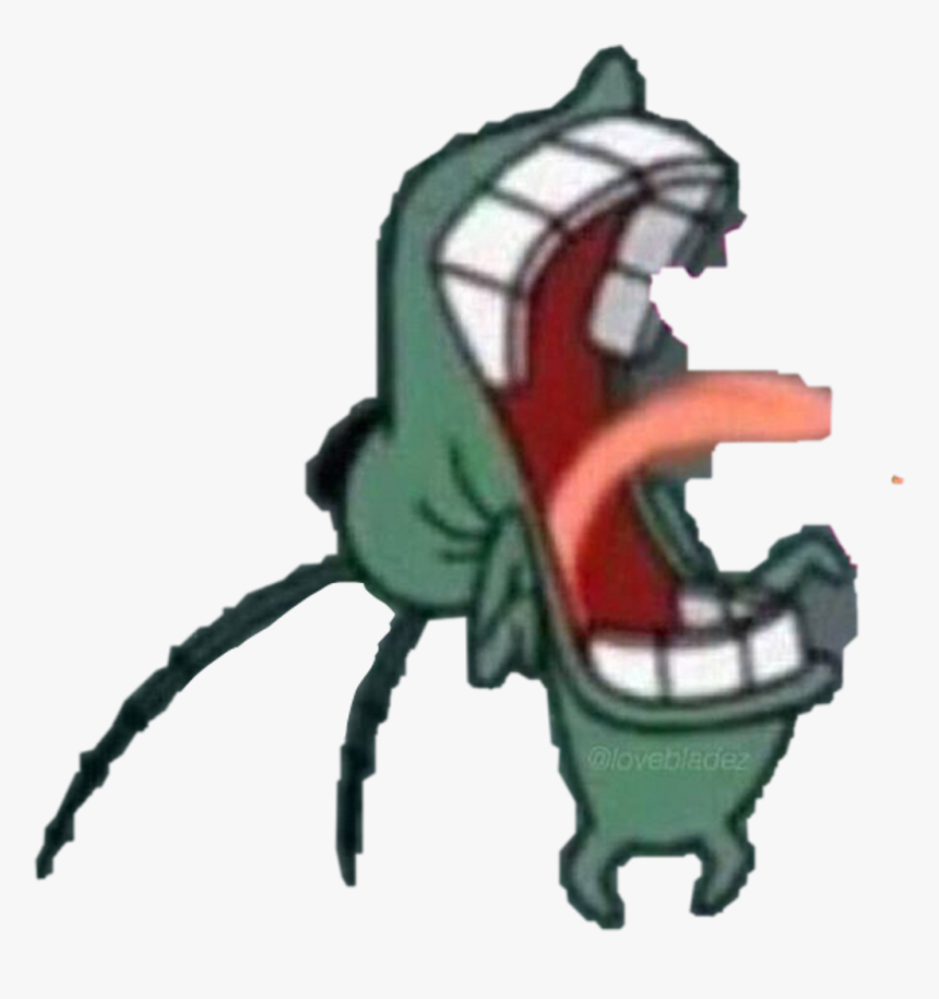 Plankton Spongebob Squarepants Freetoedit Clipart ,, HD Png Download ...