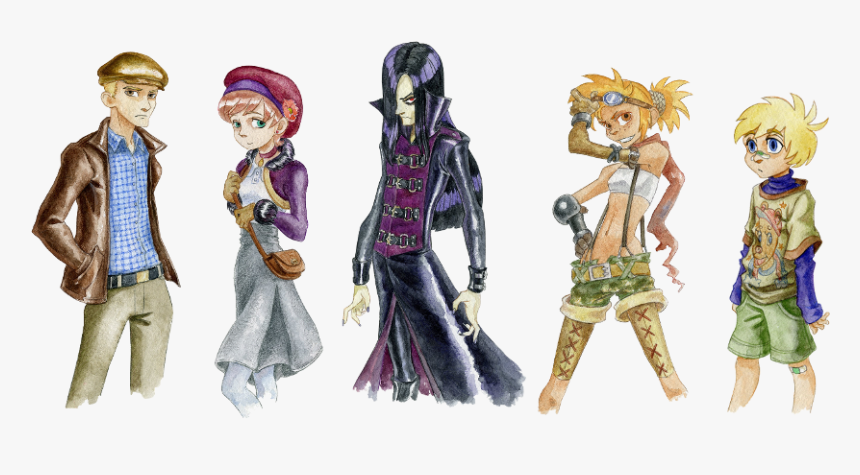 Png Transparent Watercolor Portraits And Faces Rpg, Png Download ...