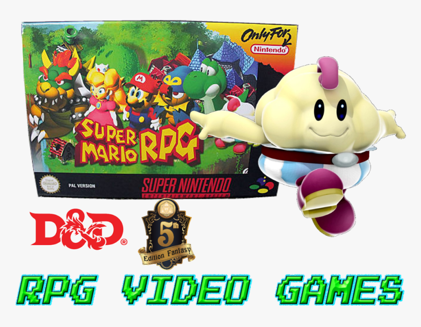 Mario Rpg Dnd 5e Mallow, HD Png Download , Transparent Png Image - PNGitem