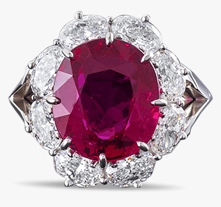 Thai Ruby And Diamond Ring,, HD Png Download , Transparent Png Image ...