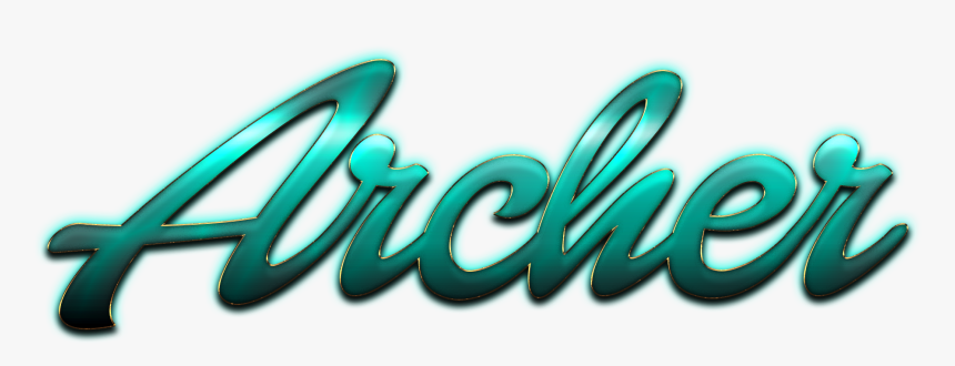 Archer Name Logo Png, Transparent Png , Transparent Png Image - PNGitem