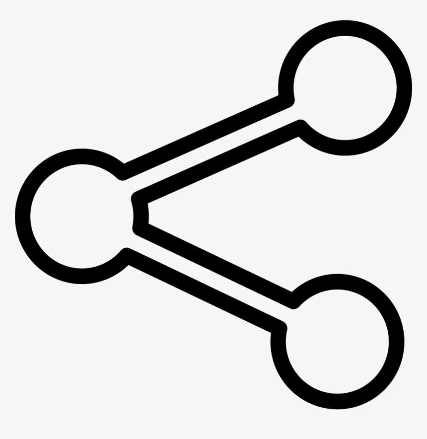 Share Button Outline, HD Png Download , Transparent Png Image - PNGitem