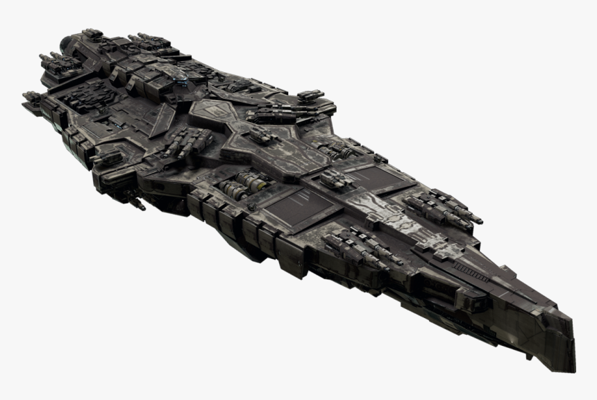 Capital Ship Alien Starship Concepts , Png Download, Transparent Png ...