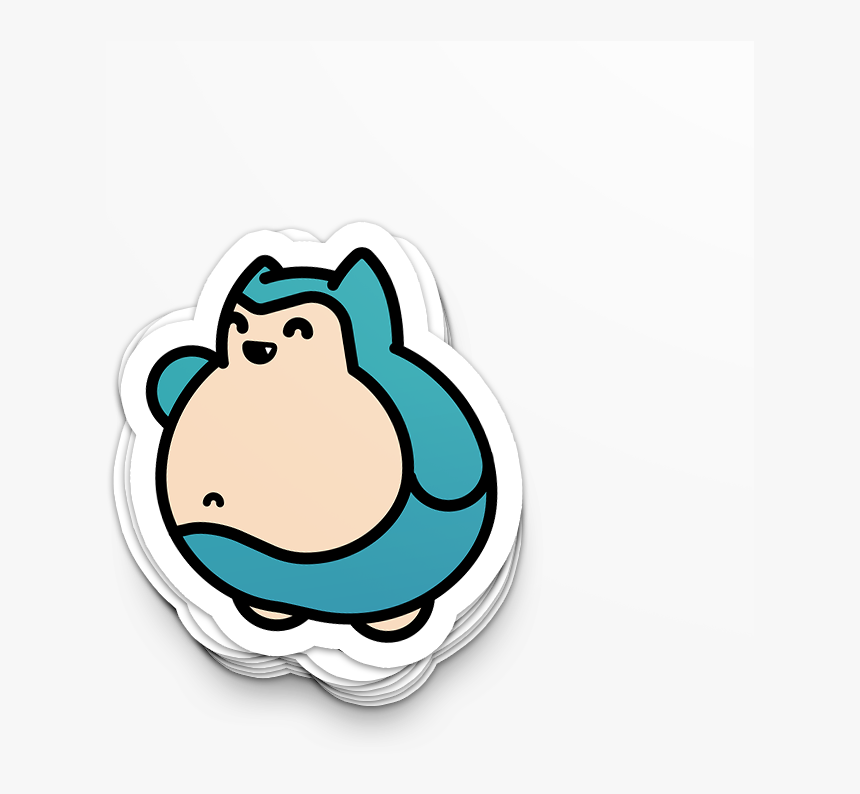 Image Of Snorlax Sticker , Png Download, Transparent Png , Transparent ...