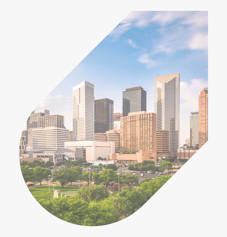 Transparent Houston Skyline Png, Png Download , Transparent Png Image ...