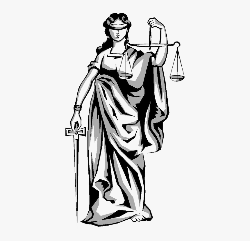 Lady Justice No Background, HD Png Download , Transparent Png Image ...