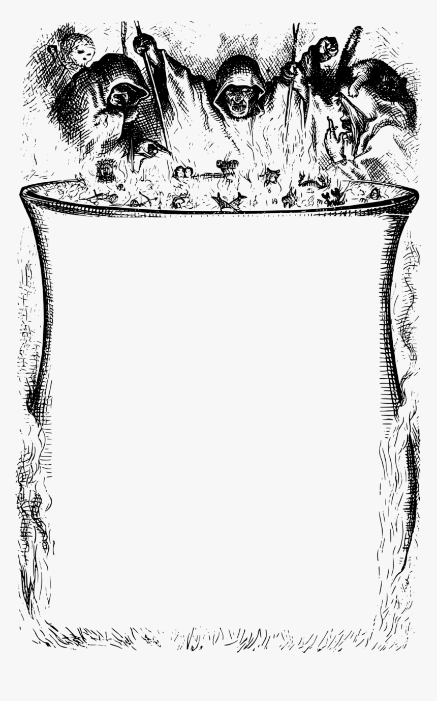 Halloween ~ Cute Halloween Border Frame Cute Halloween, HD Png Download ...