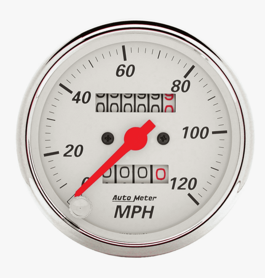 Auto Meter 1396 Gauge Speedometer 3-1/8, HD Png Download , Transparent ...