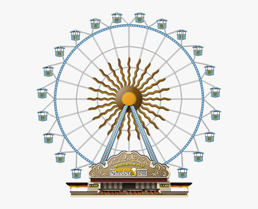 Giant Wheel Ride Png, Transparent Png , Transparent Png Image - PNGitem