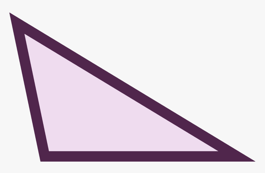 Coloured Obtuse Angled Triangle, HD Png Download , Transparent Png ...