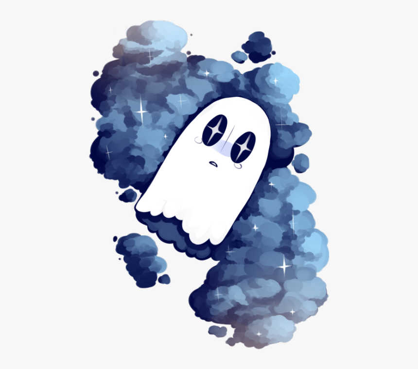 Napstablook By Specterella, HD Png Download , Transparent Png Image ...