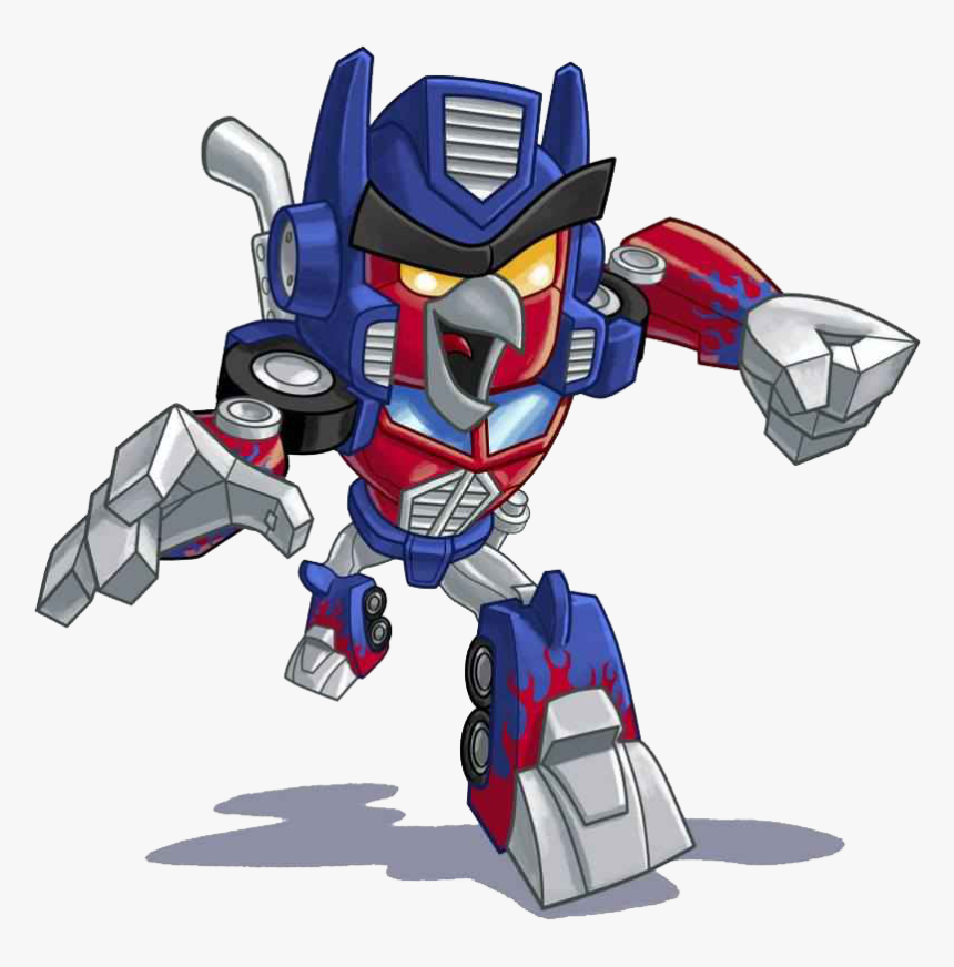 Image Optimus Prime Red Running Transpa Png Angry Birds, Transparent ...
