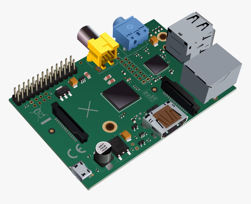 Raspberry Pi Type-b Clip Arts, HD Png Download , Transparent Png Image ...