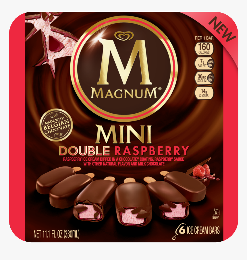 Mini Double Raspberry Ice Cream Bar, HD Png Download , Transparent Png ...