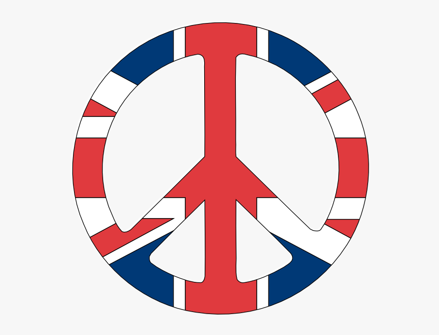 Scalable Vector Graphics Svg Uk Flag Peace Symbol 2, HD Png Download ...