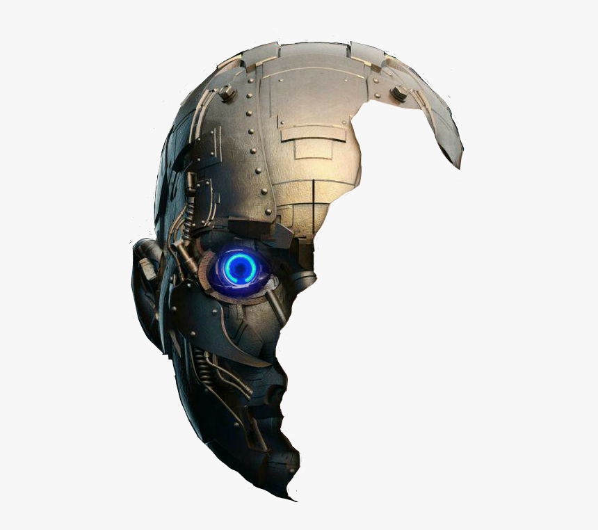 Collection Of Free Cyborg Drawing Helmet Download On, HD Png Download ...
