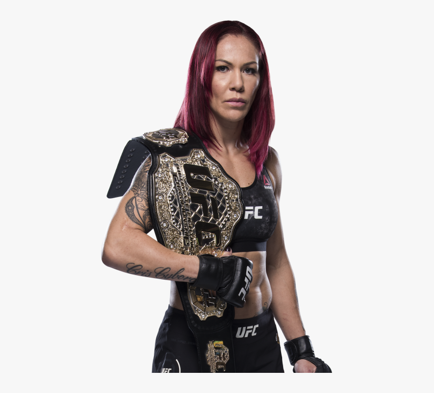 Cris Cyborg With Belt, HD Png Download , Transparent Png Image - PNGitem